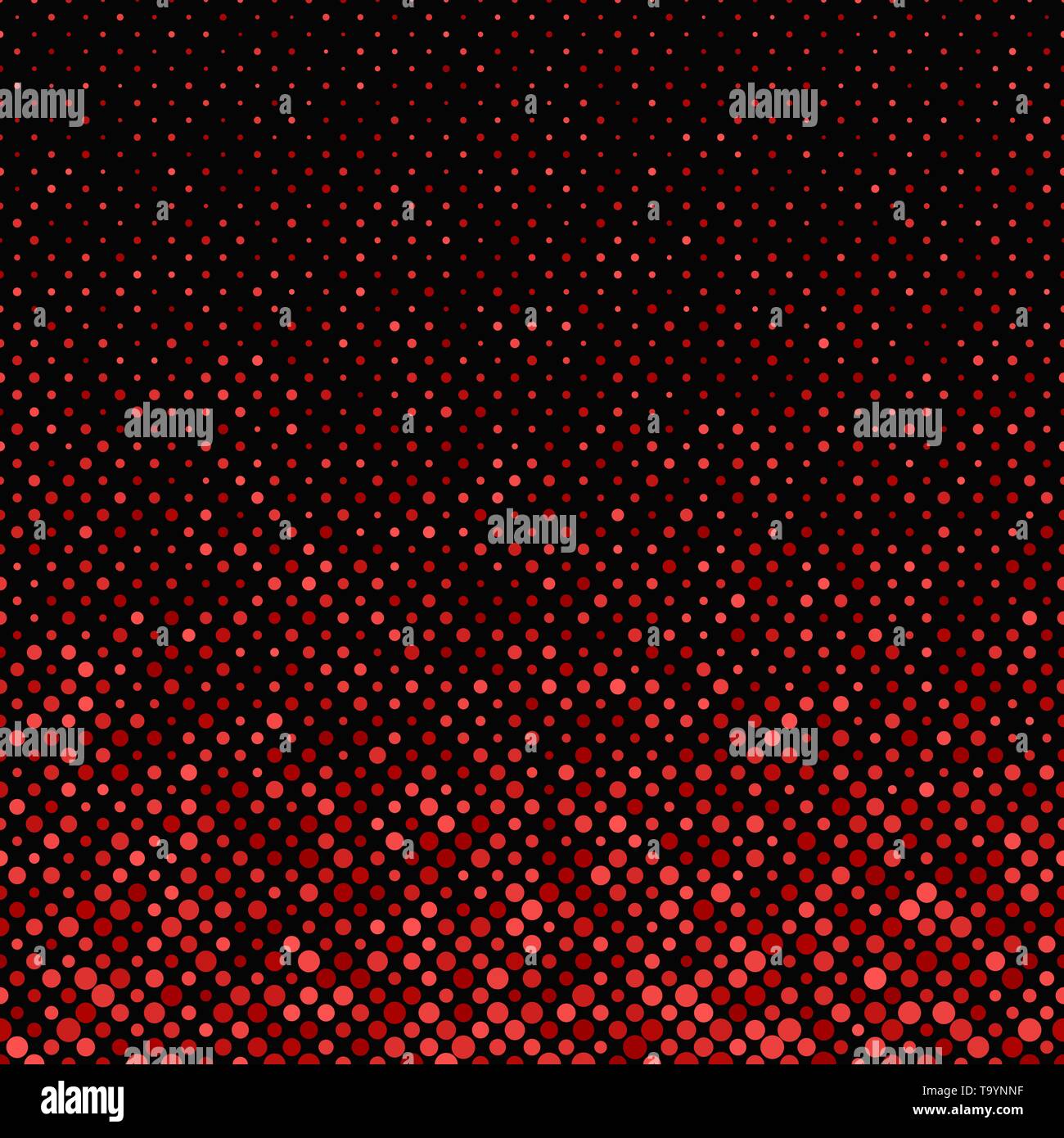Red abstract dot pattern background - design from small dots Stock ...