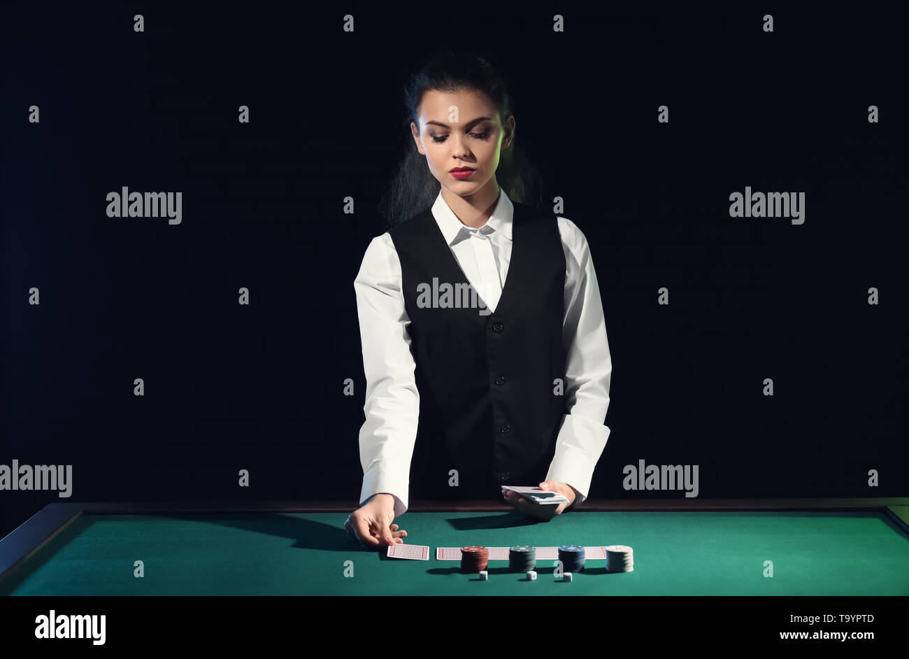 Female banker hi-res stock photography and images - Alamy