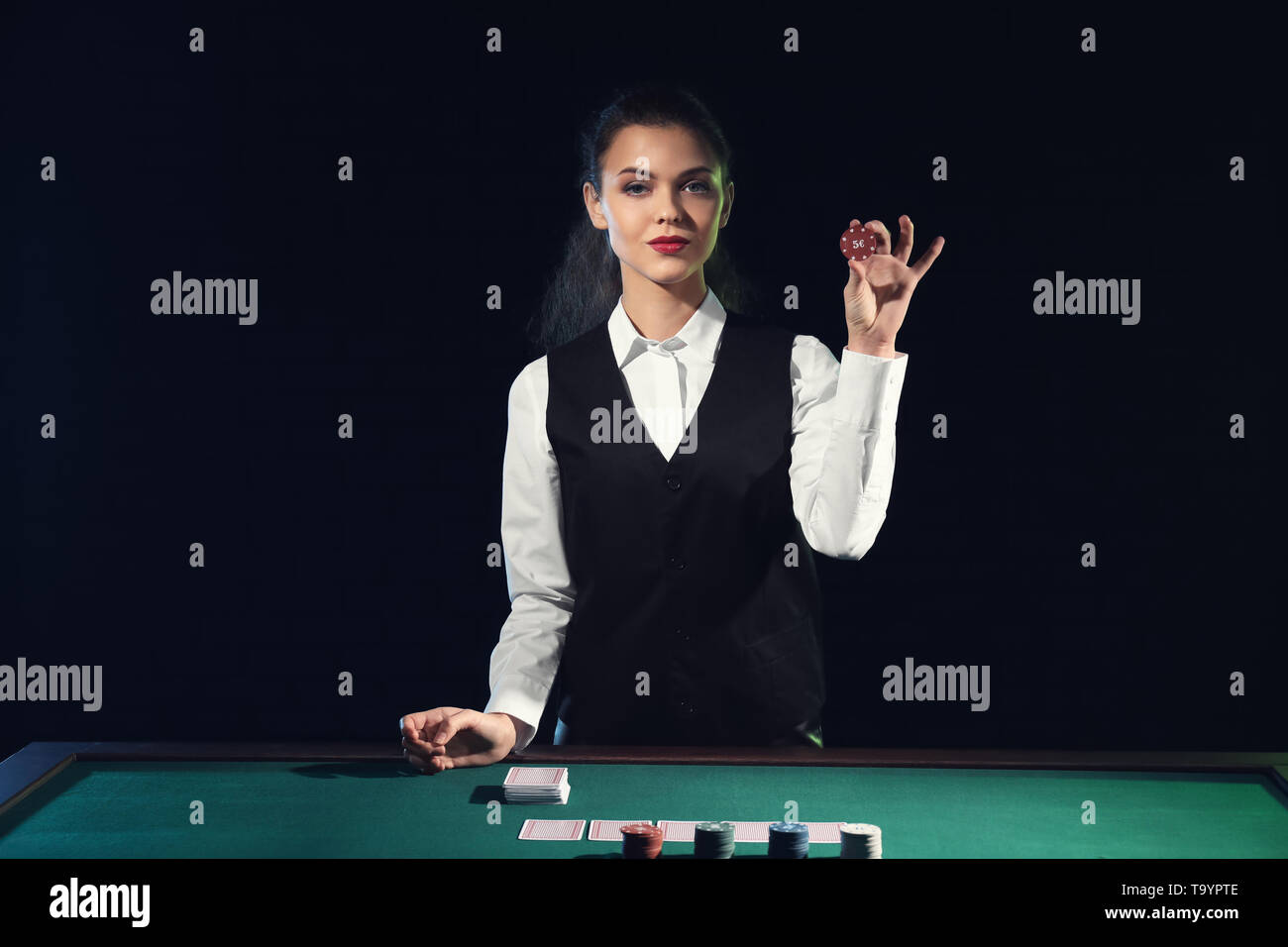 Female banker hi-res stock photography and images - Alamy