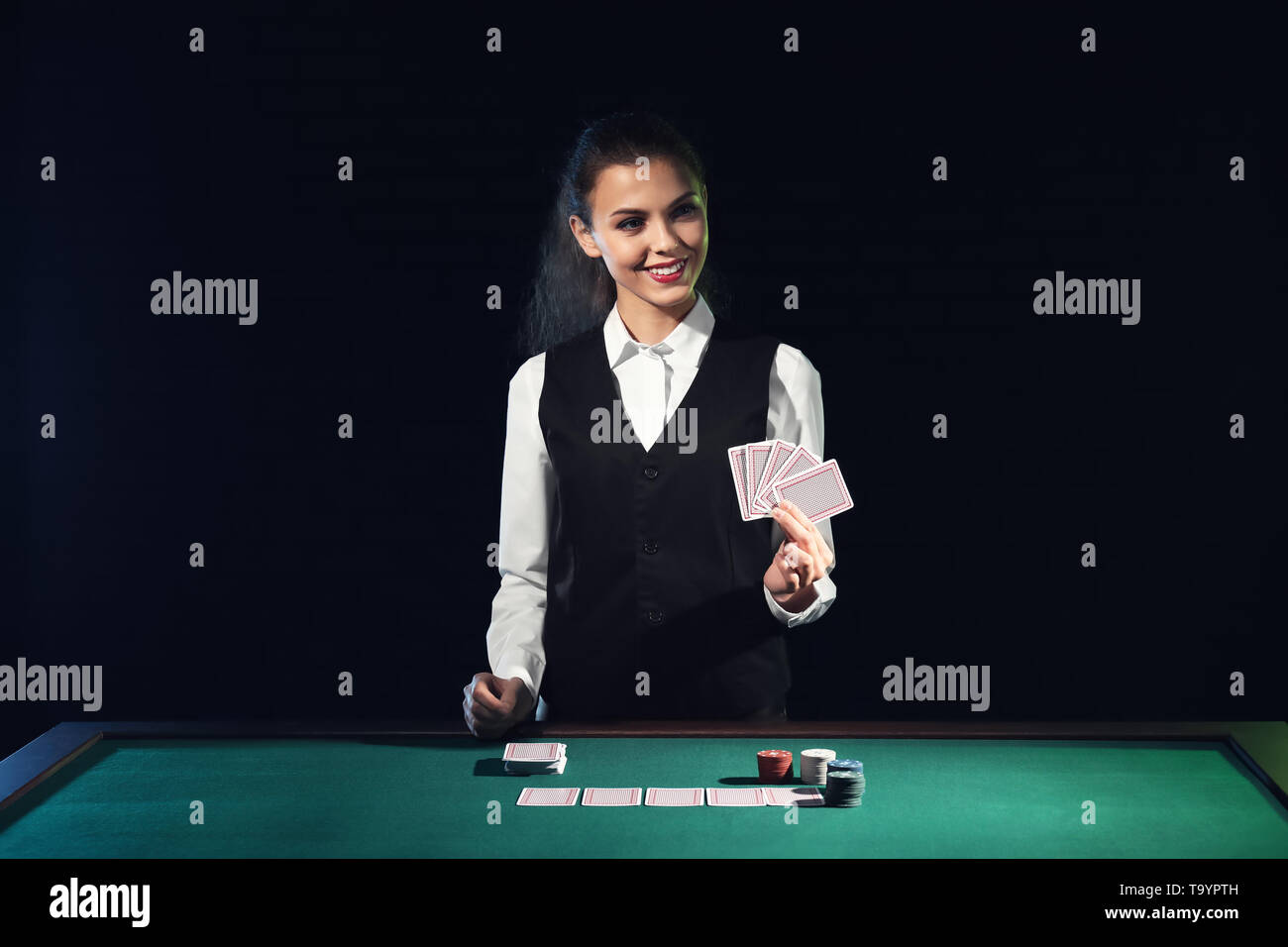 Female banker hi-res stock photography and images - Alamy