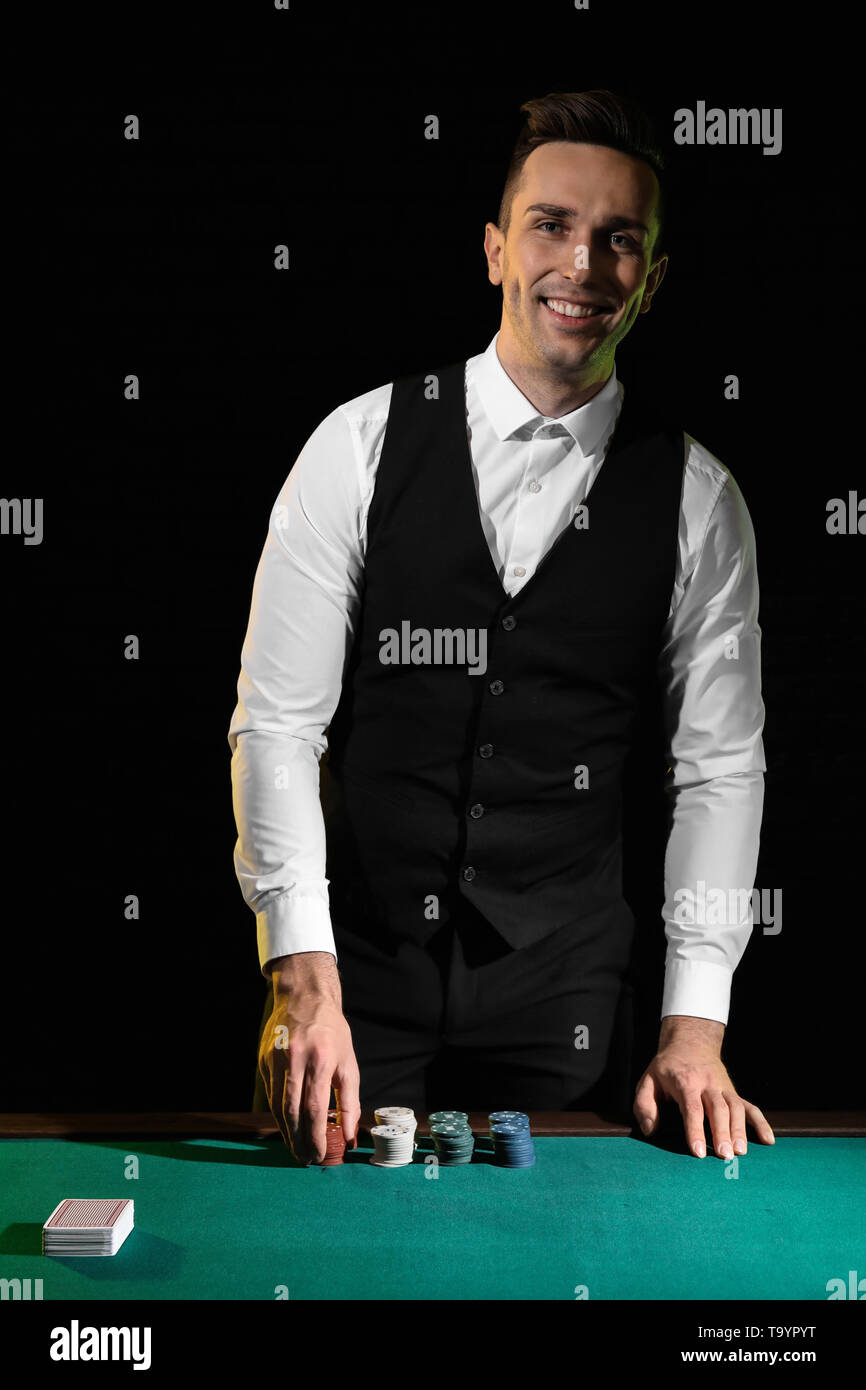 Male banker playing cards hi-res stock photography and images - Alamy