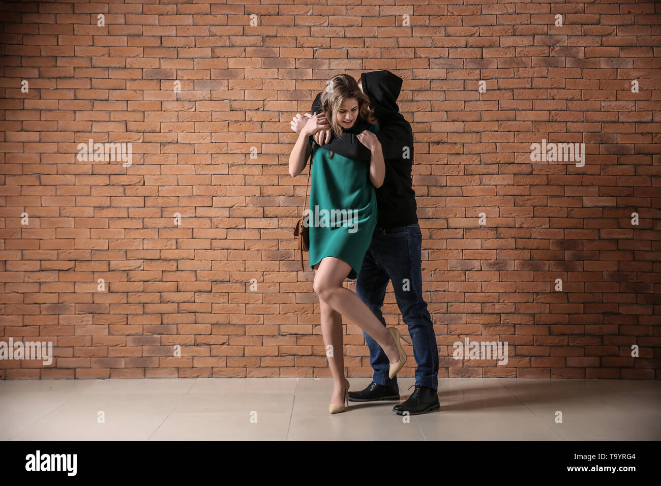 Protection from harm woman concept hi-res stock photography and images ...