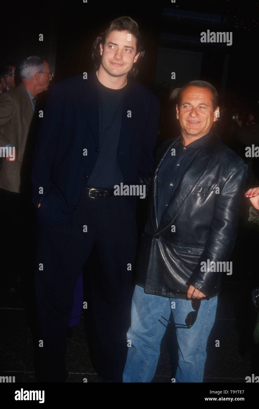 West Hollywood, California, USA 26th April 1994 Actor Brendan Fraser ...