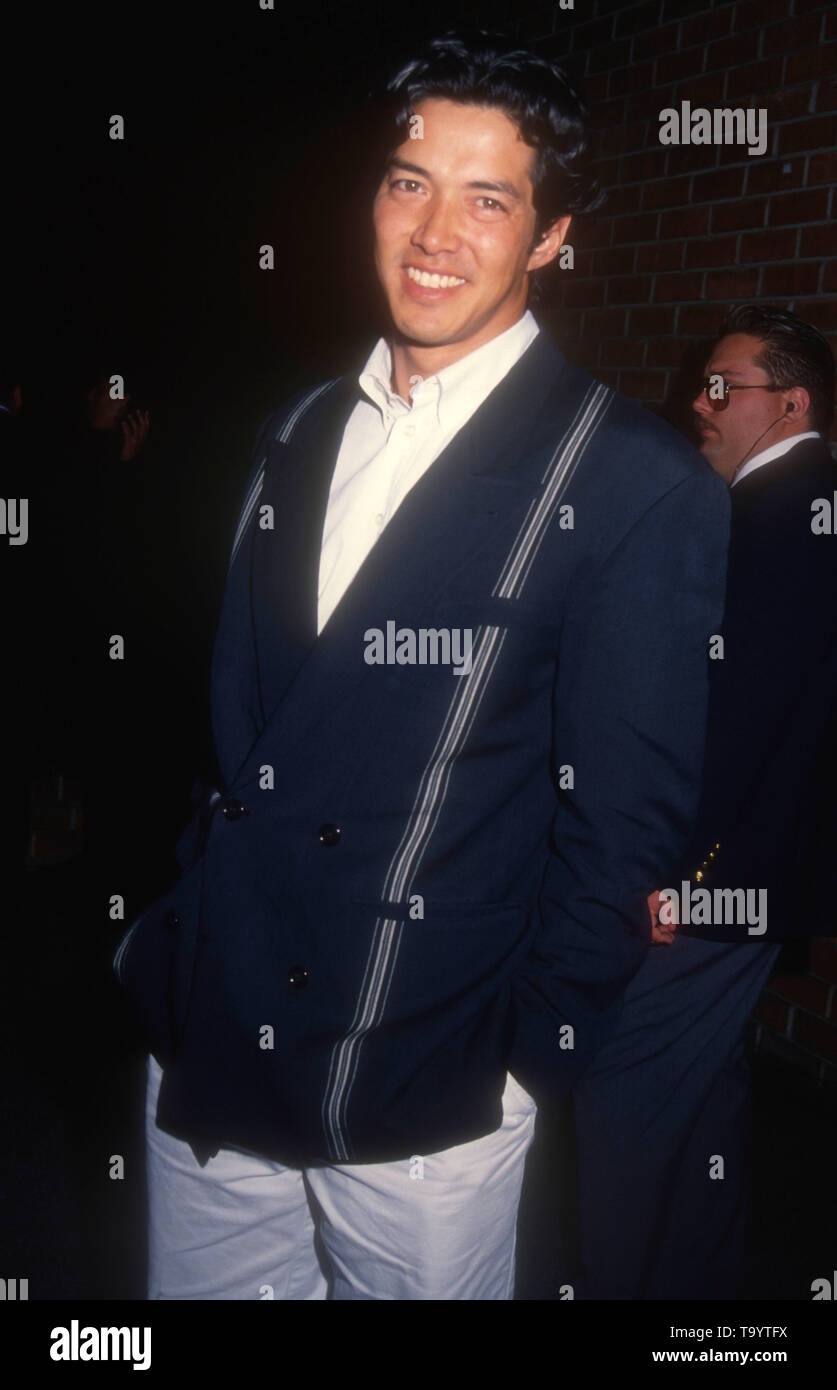 West Hollywood, California, USA 26th April 1994 Actor Russell Wong ...