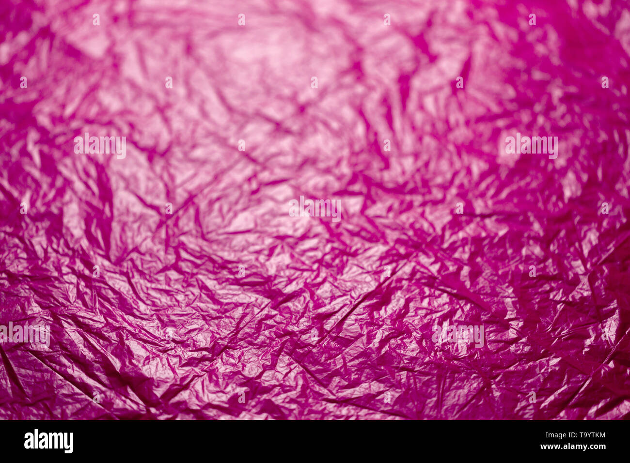 Crumpled plastic film texture hi-res stock photography and images - Alamy