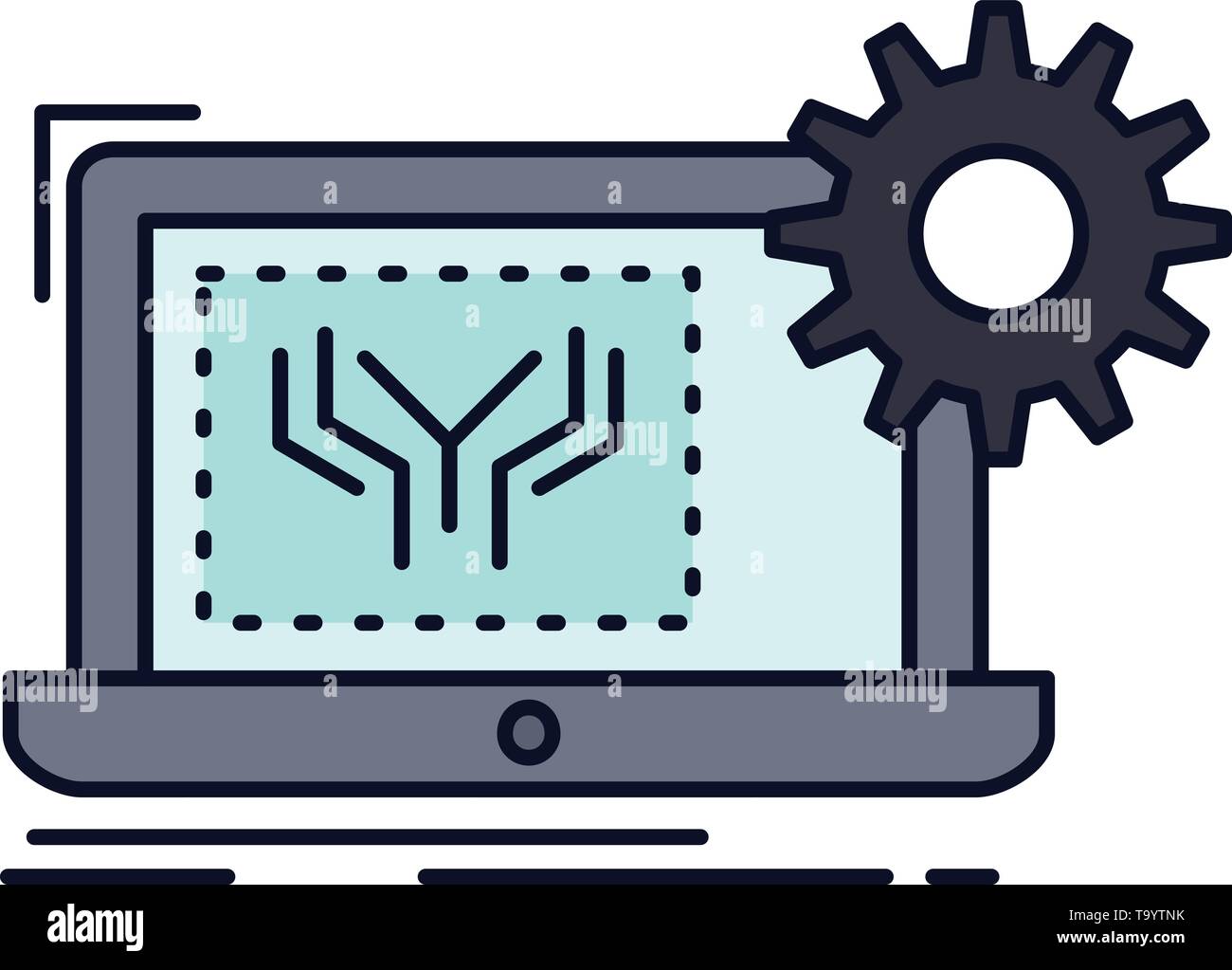 Motherboard blueprint hi-res stock photography and images - Alamy