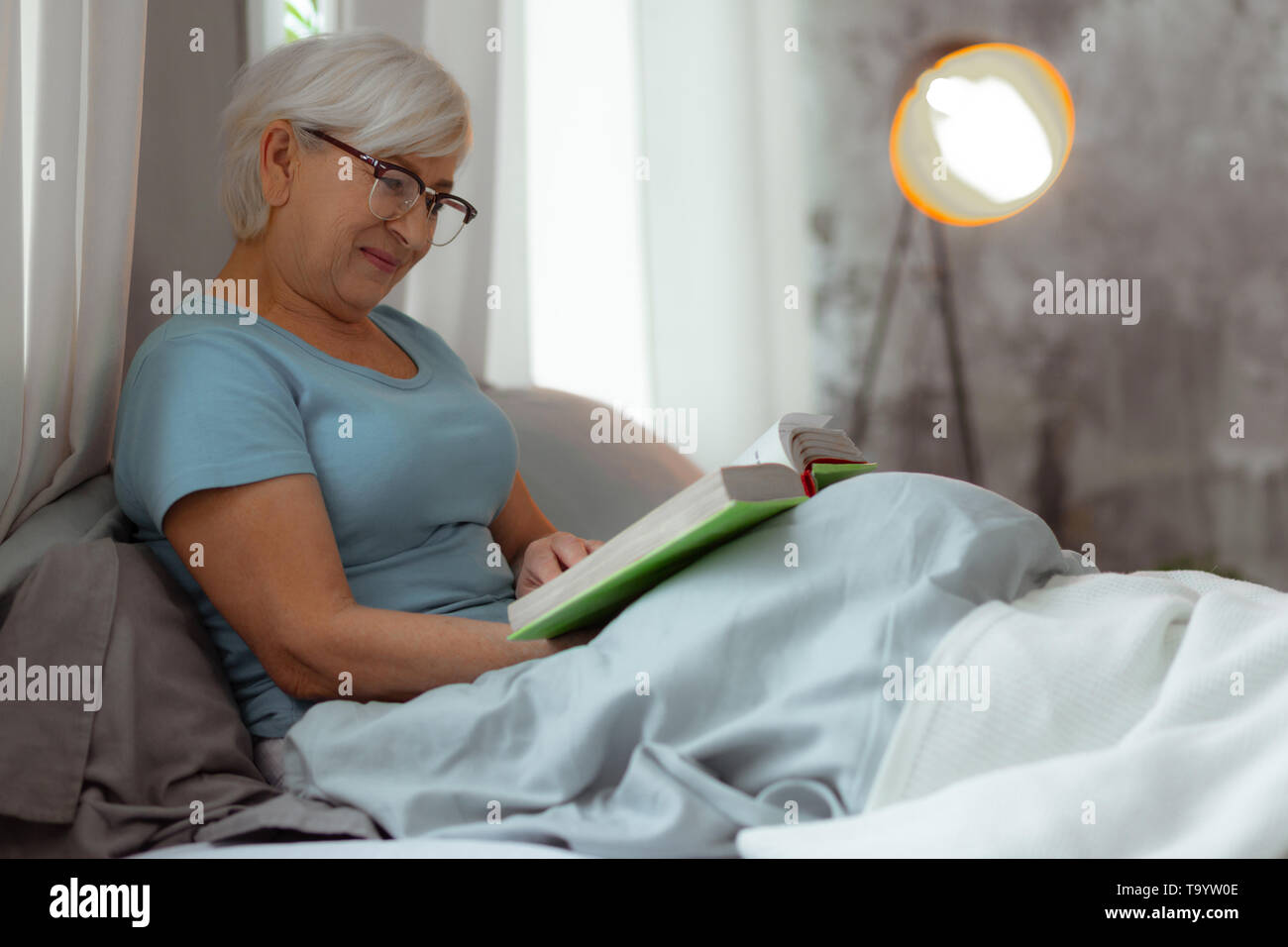 Granny In Bed High Resolution Stock Photography and Images - Alamy