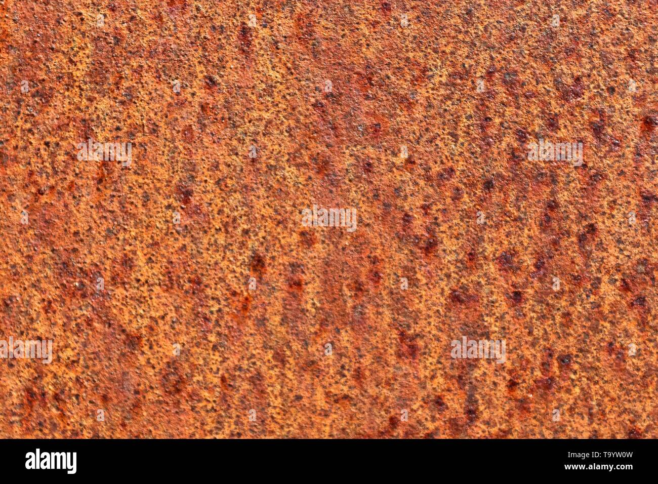 Detailed close up surface of rusty metal and steel with lots of ...