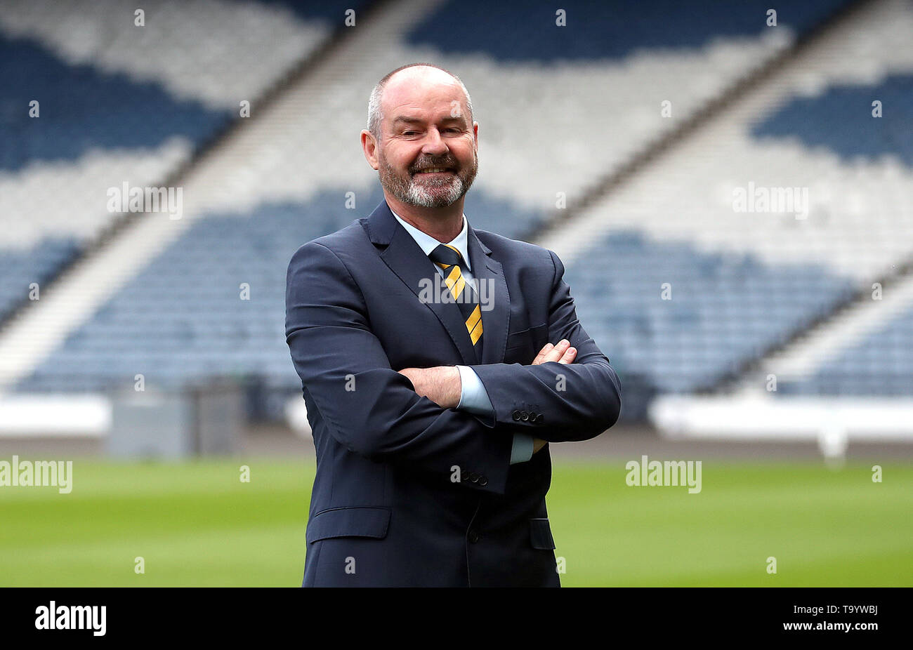 New Scotland manager Steve Clarke during the press conference at ...