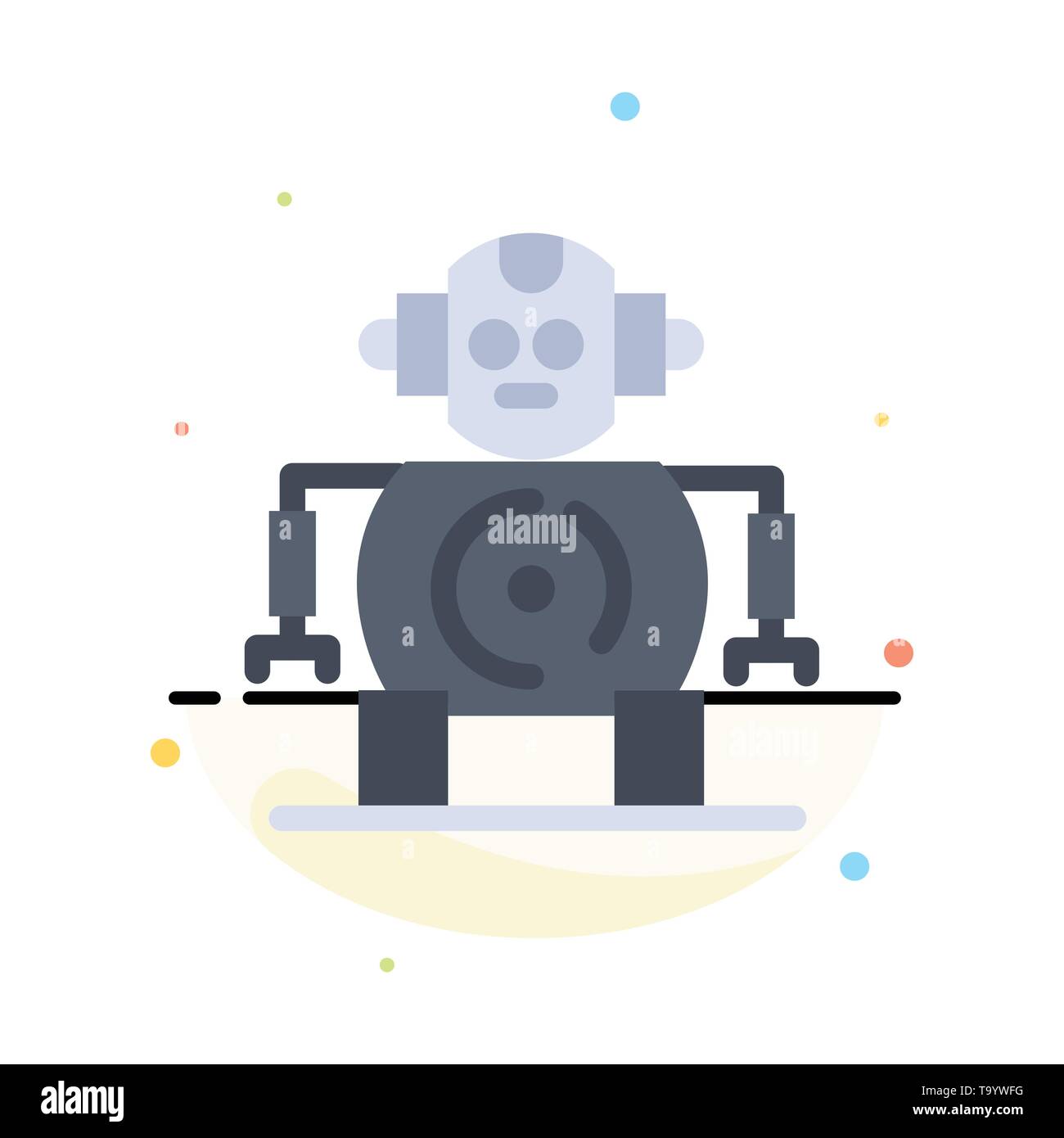 Lathe machine icon Stock Vector Images - Alamy