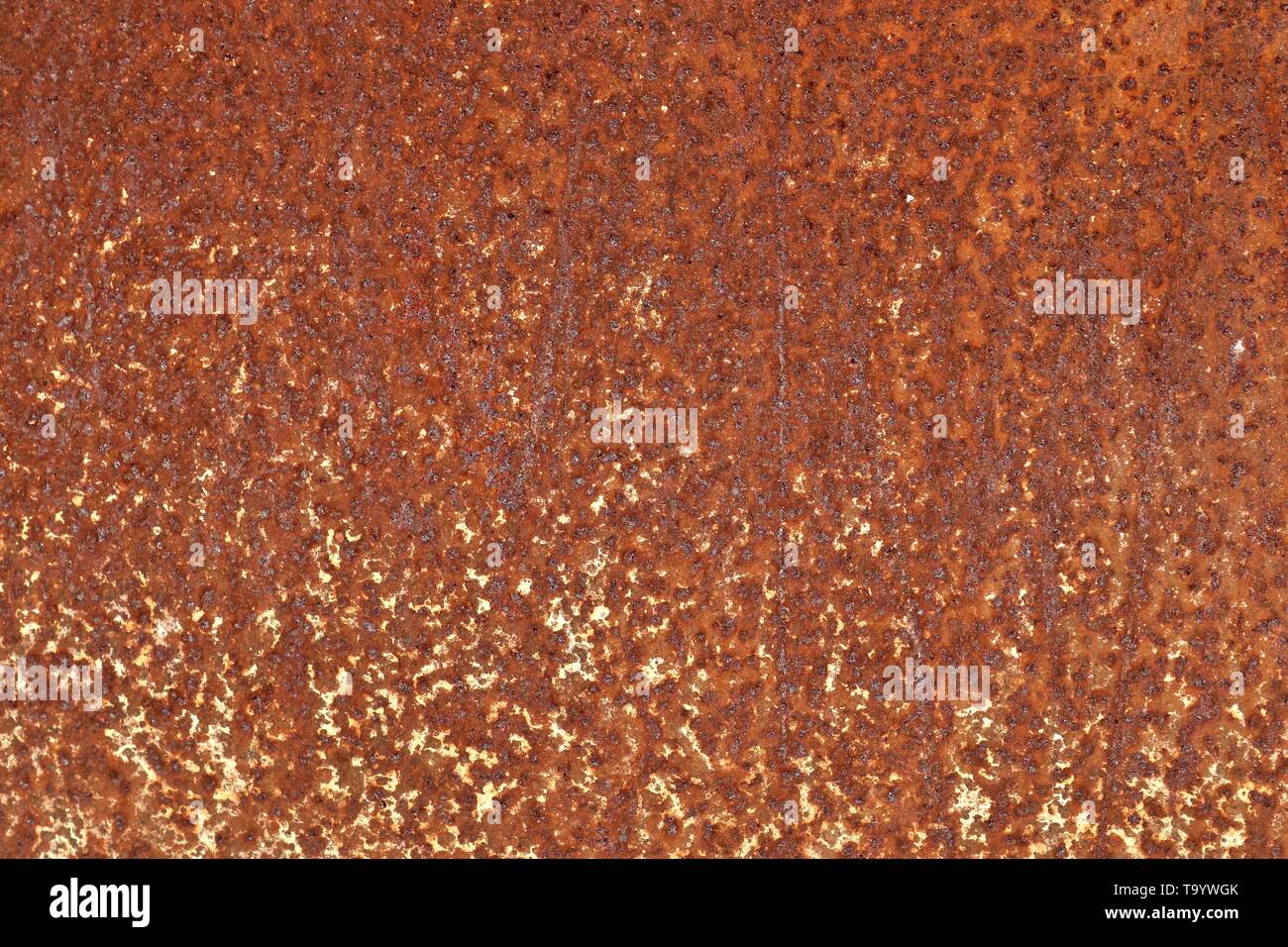 Detailed close up surface of rusty metal and steel with lots of ...