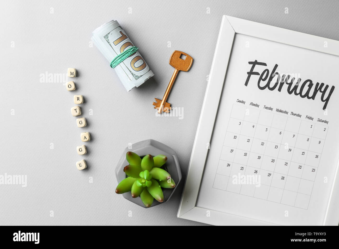 Calendar and key hi-res stock photography and images - Alamy