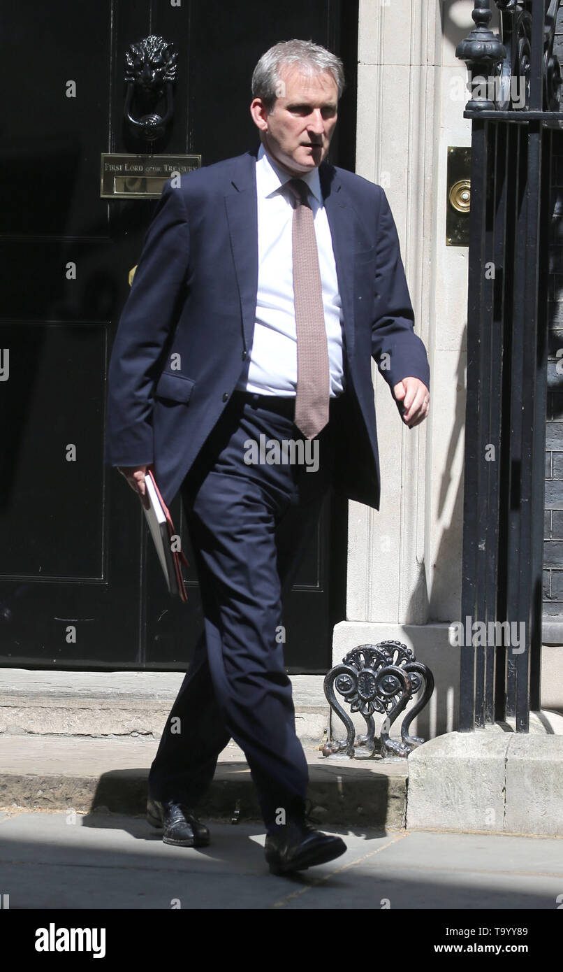Education Secretary Damian Hinds Leaves The Cabinet Meeting In 10
