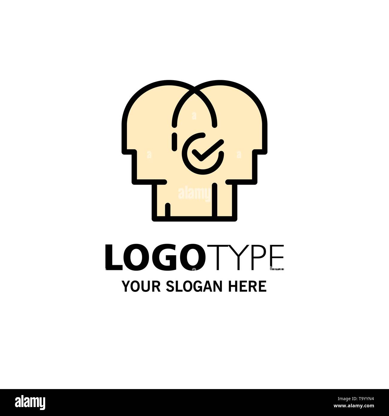 Human resources logo hi-res stock photography and images - Alamy