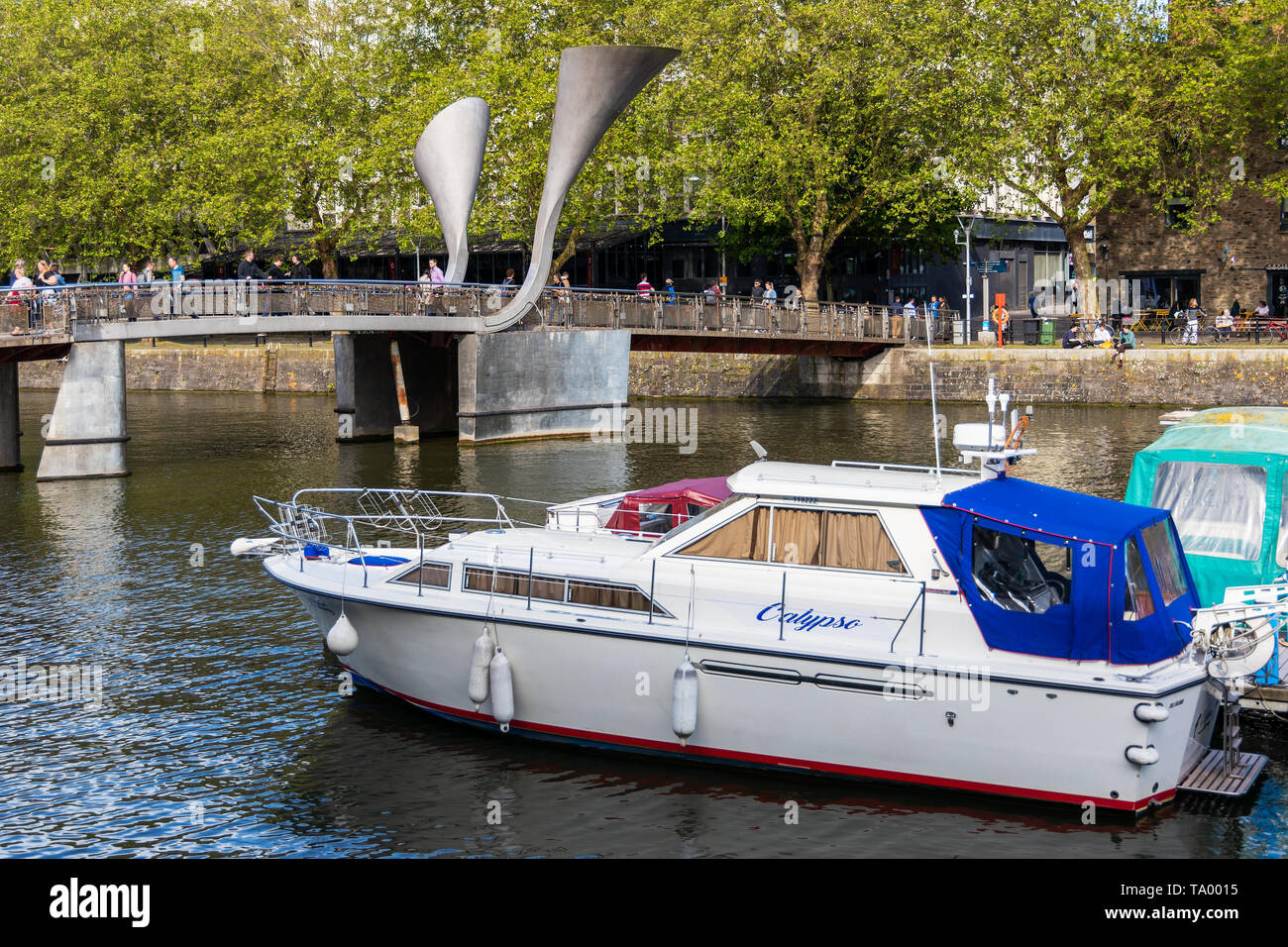 BRISTOL, UK - MAY 13 : View of boats on the River Avon in Bristol on ...