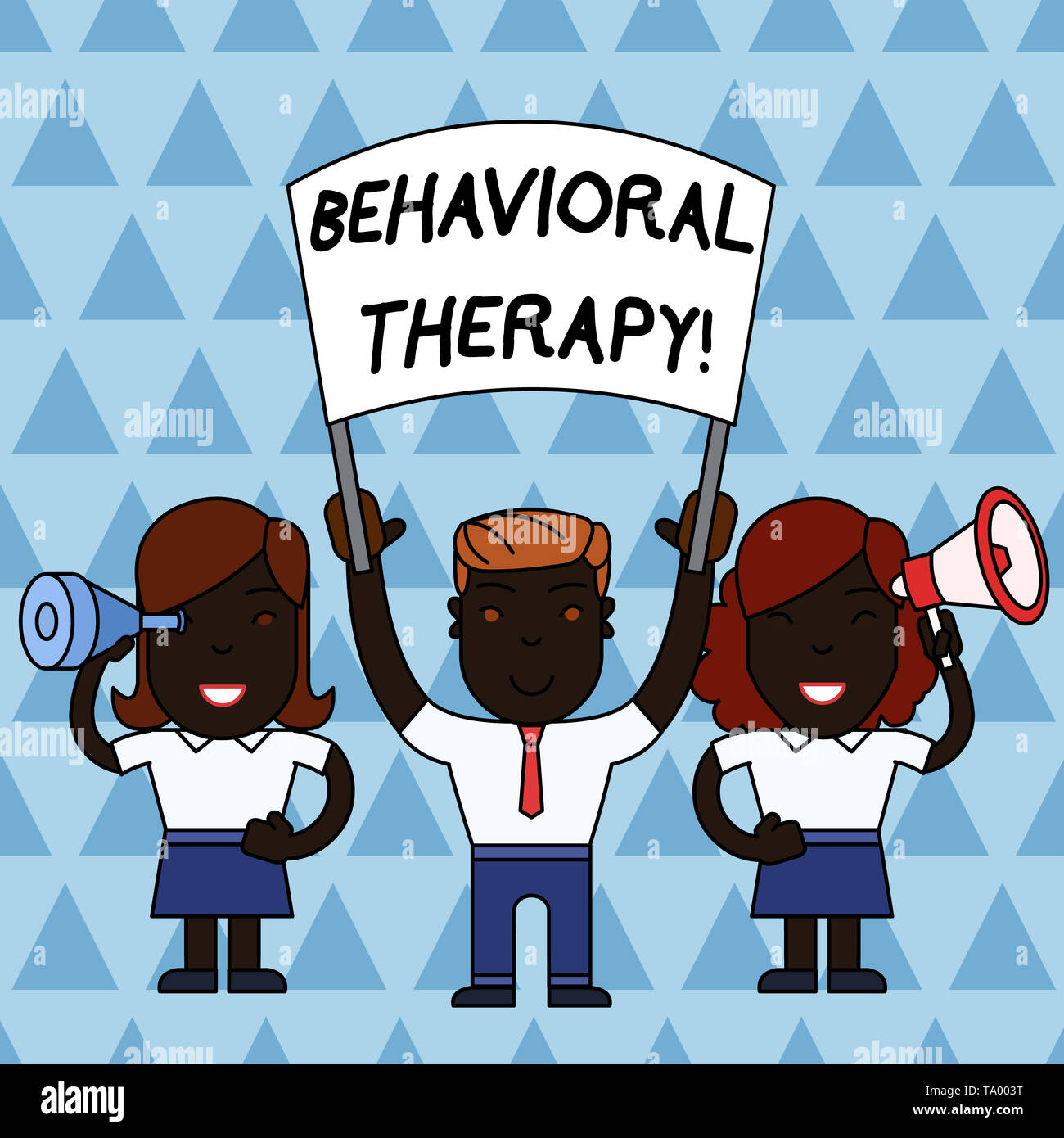Text sign showing Behavioral Therapy. Business photo text help change ...