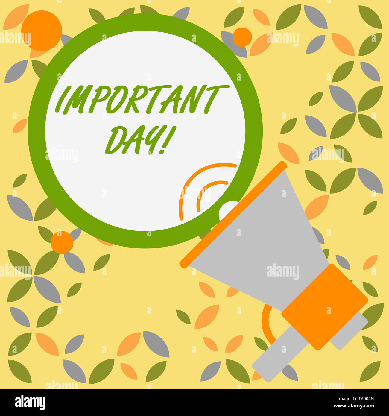 Word writing text Important Day. Business photo showcasing Better ...