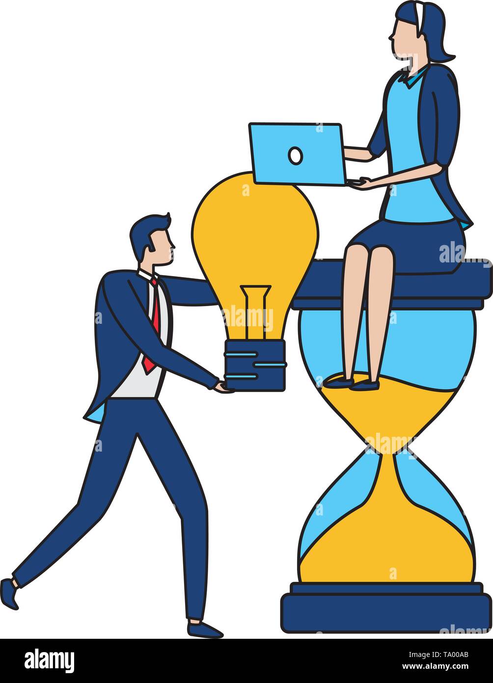 people business success Stock Vector Image & Art - Alamy