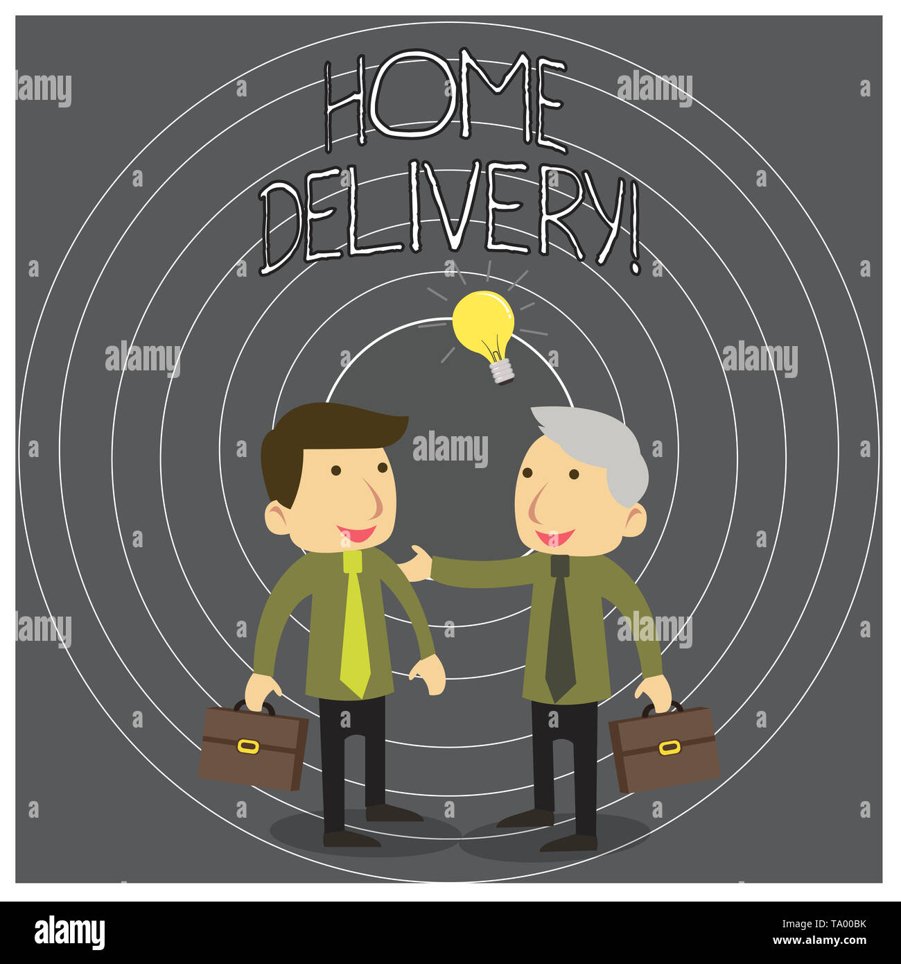 Parcel delivery house white van hi-res stock photography and images - Alamy