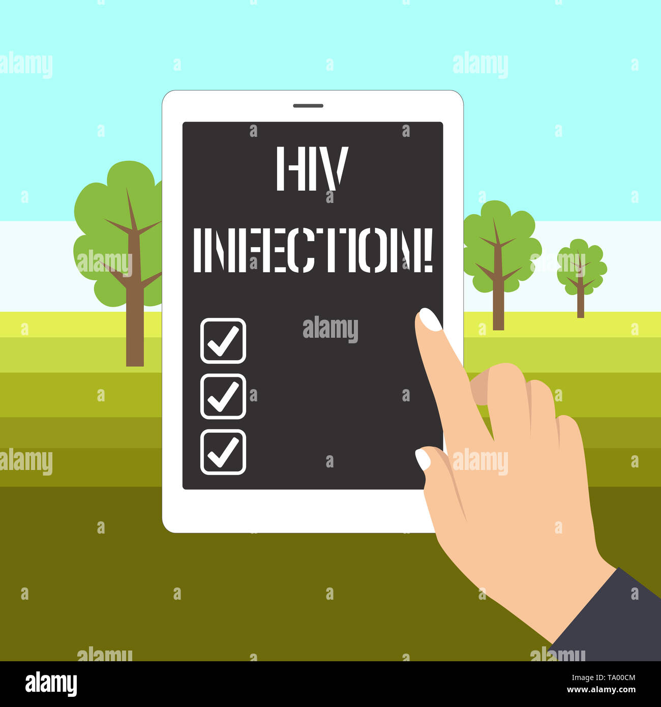 Word writing text Hiv Infection. Business photo showcasing sexually ...