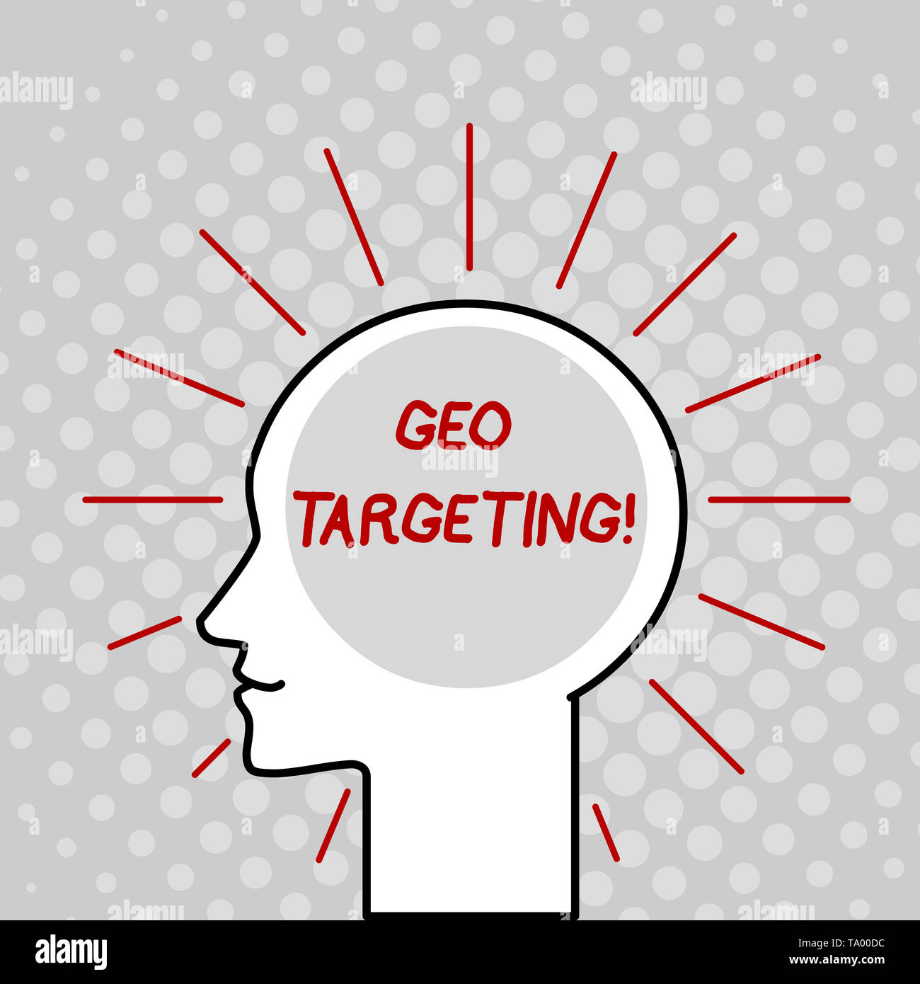 Writing note showing Geo Targeting. Business concept for method of ...