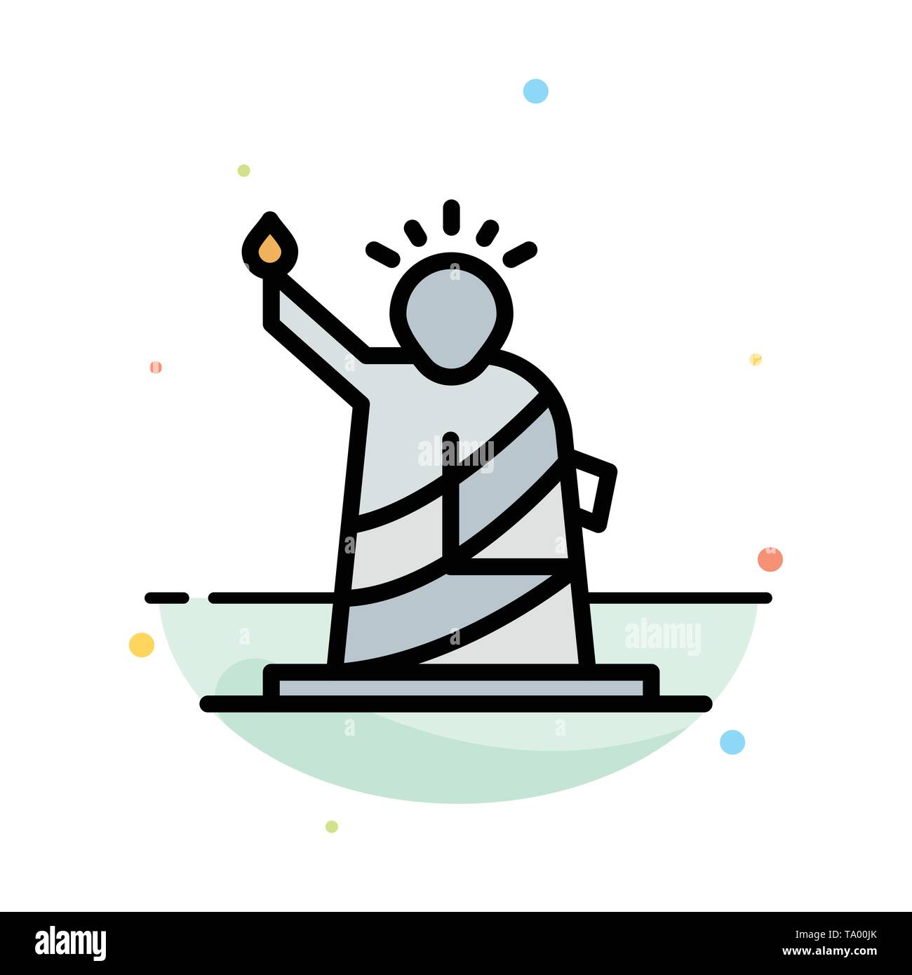 Famous landmarks statue sculpture Stock Vector Images - Alamy