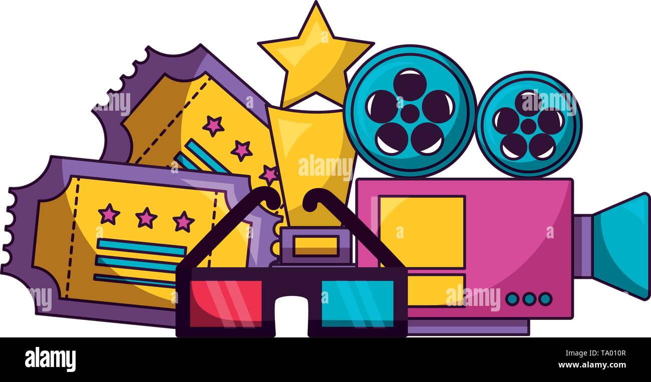 cinema movie design Stock Vector Image & Art - Alamy