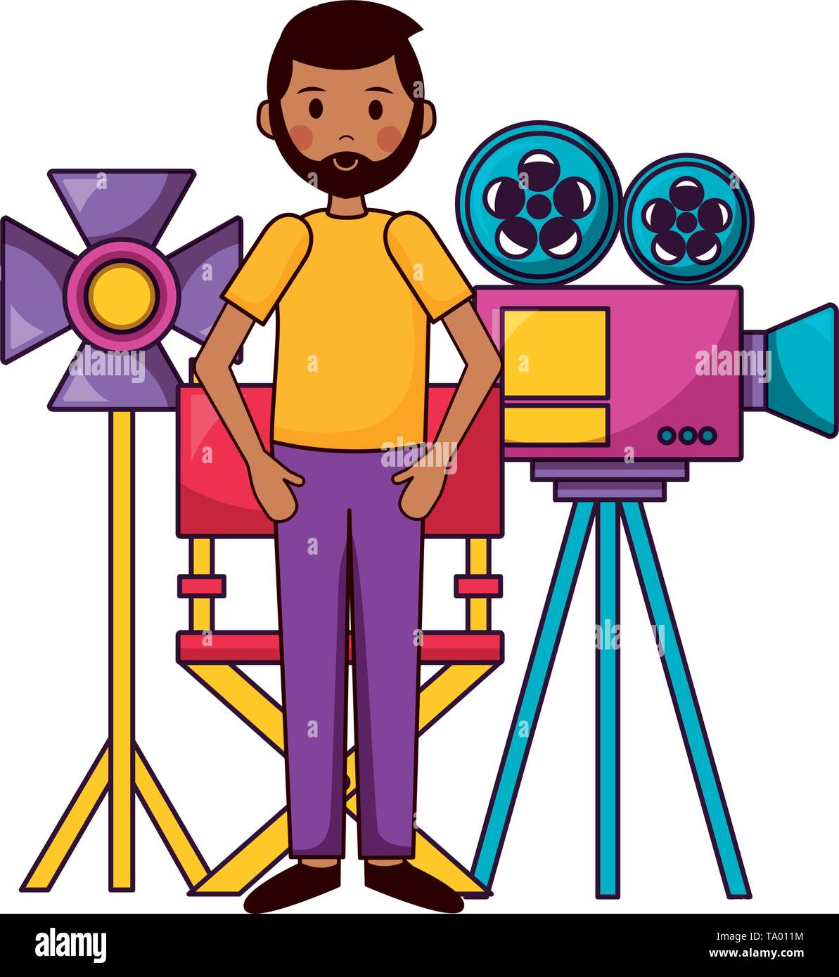people film movie Stock Vector Image & Art - Alamy