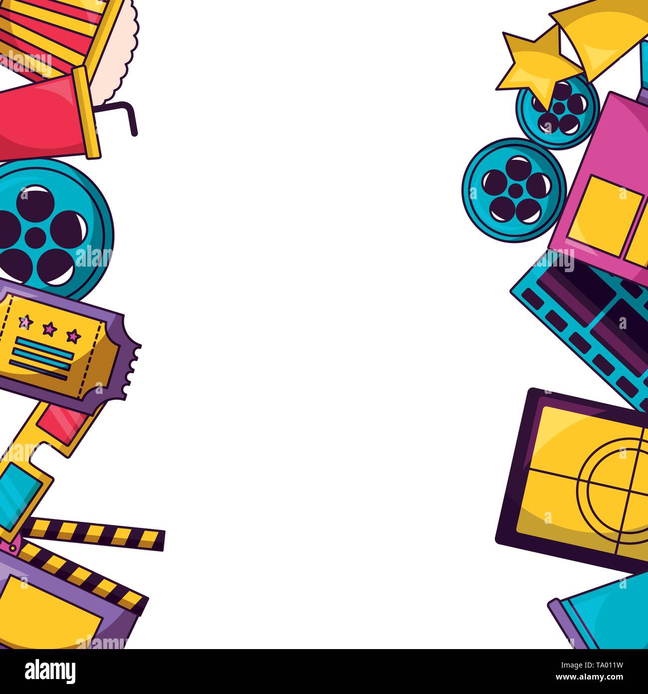 cinema movie design Stock Vector Image & Art - Alamy