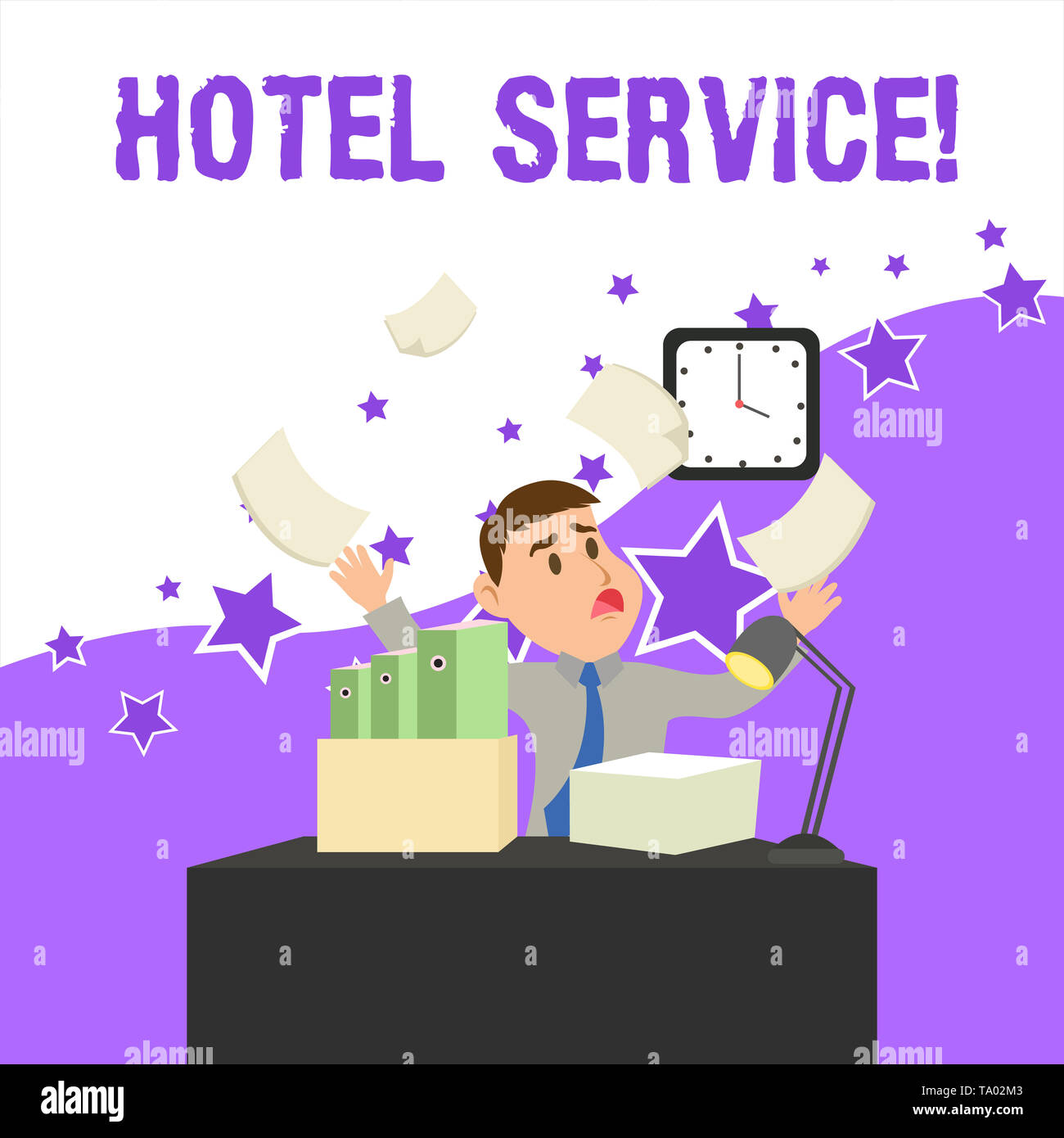 Restaurant manager guests hi-res stock photography and images - Alamy