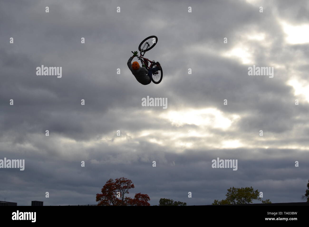 Red Bull BMX event in Uppsala, Sweden Stock Photo - Alamy
