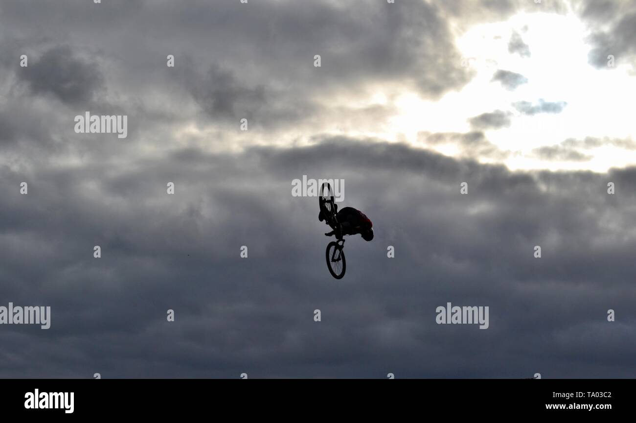 Red Bull BMX event in Uppsala, Sweden Stock Photo - Alamy