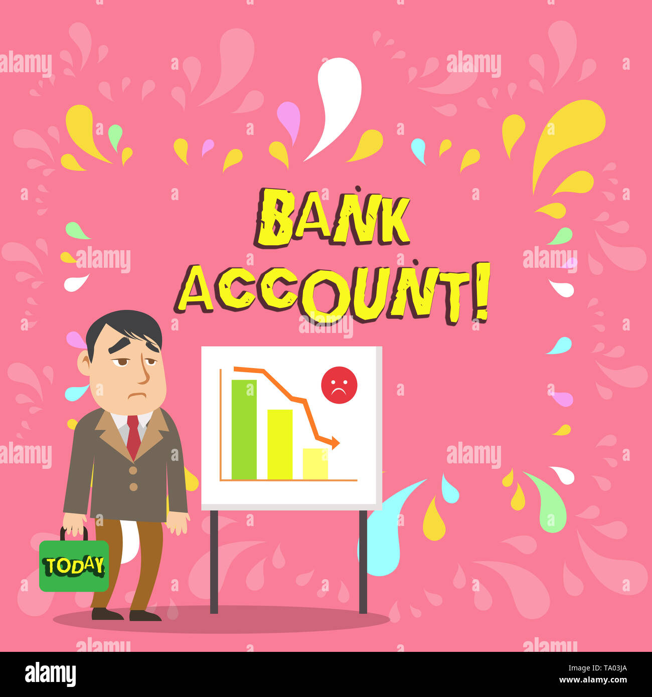 Conceptual hand writing showing Bank Account. Concept meaning ...