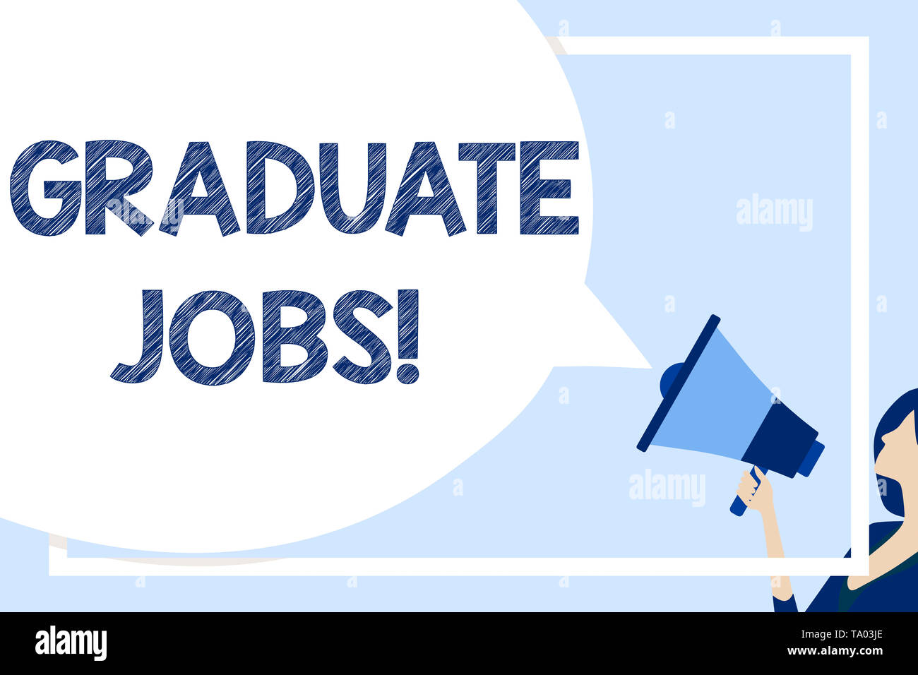 Hire me graduation cap hi-res stock photography and images - Alamy