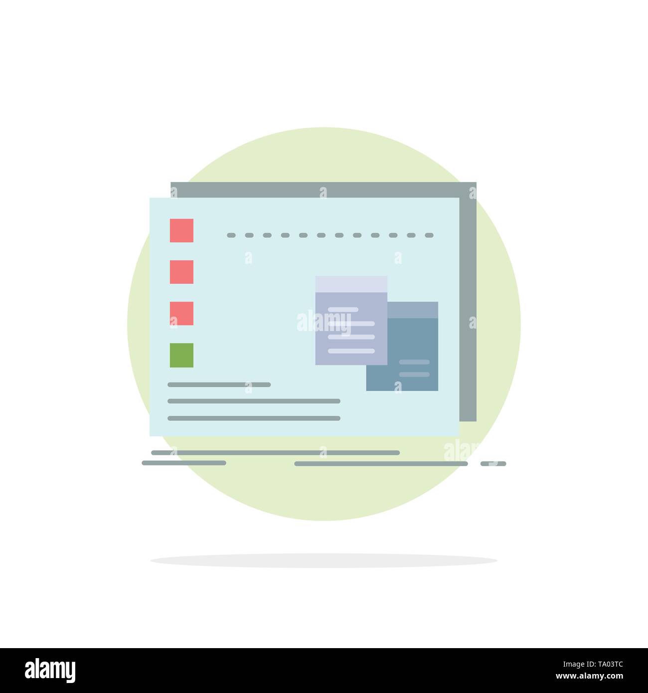 Windows folder icon Stock Vector Images - Alamy