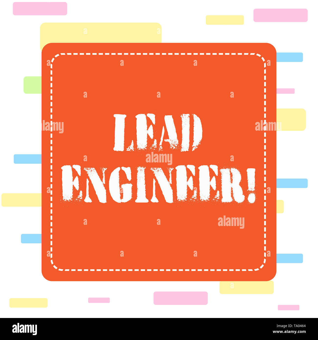 Conceptual hand writing showing Lead Engineer. Concept meaning control ...