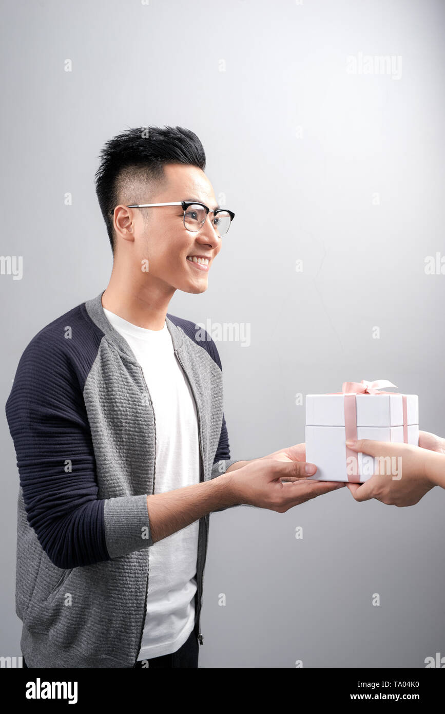 Giving and receiving gifts hi-res stock photography and images - Alamy