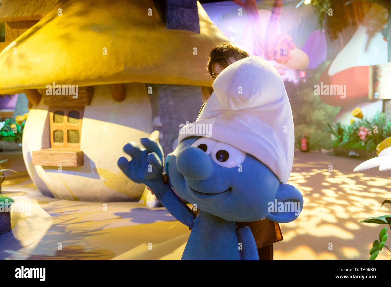 Smurfs belgium hi-res stock photography and images - Alamy