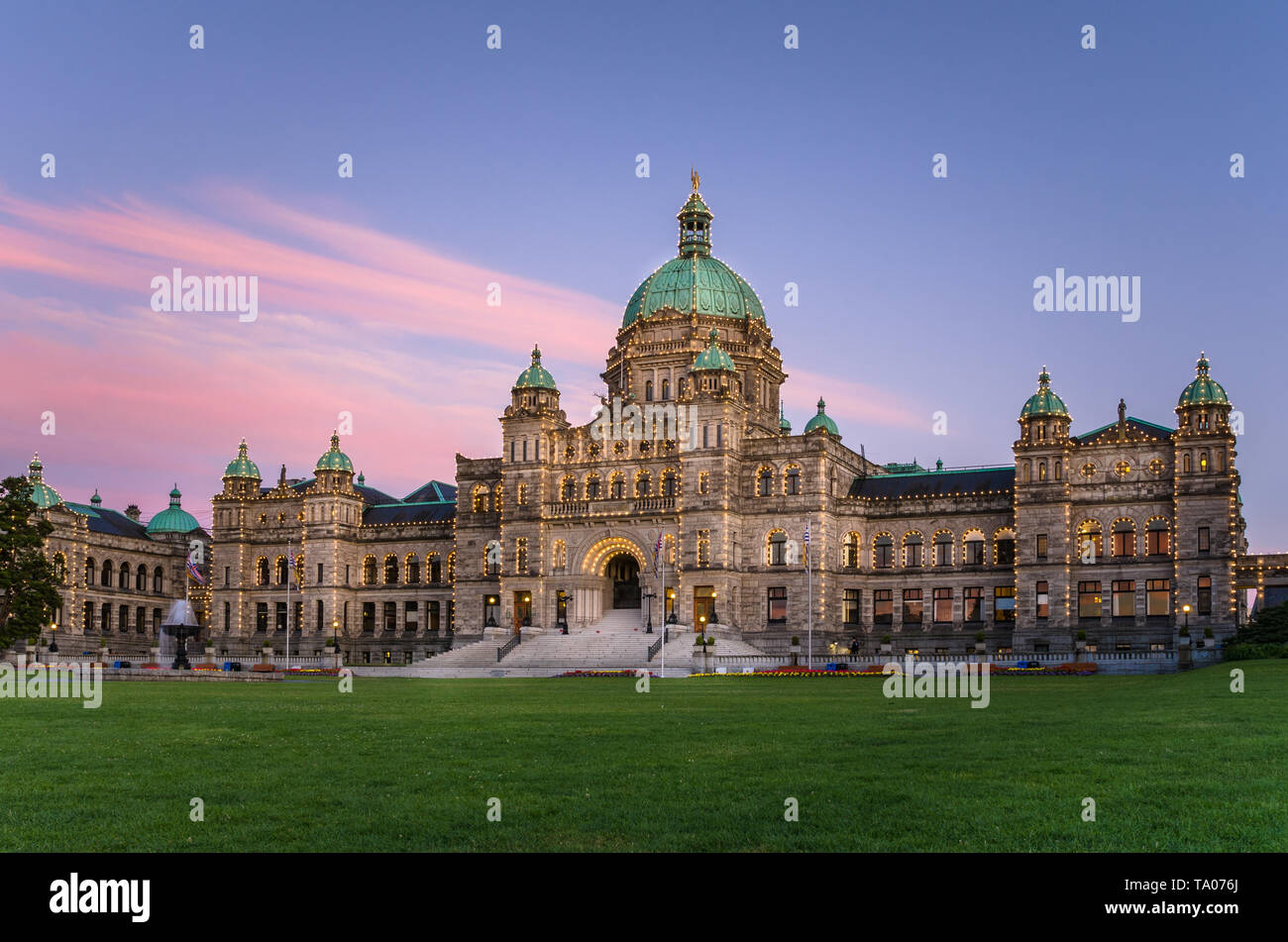 British columbia victoria canada parliament building government ...