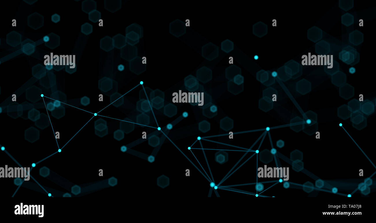 Abstract futuristic light wallpaper background design. Science dark ...