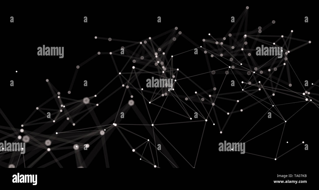 Abstract futuristic light wallpaper background design. Science dark ...