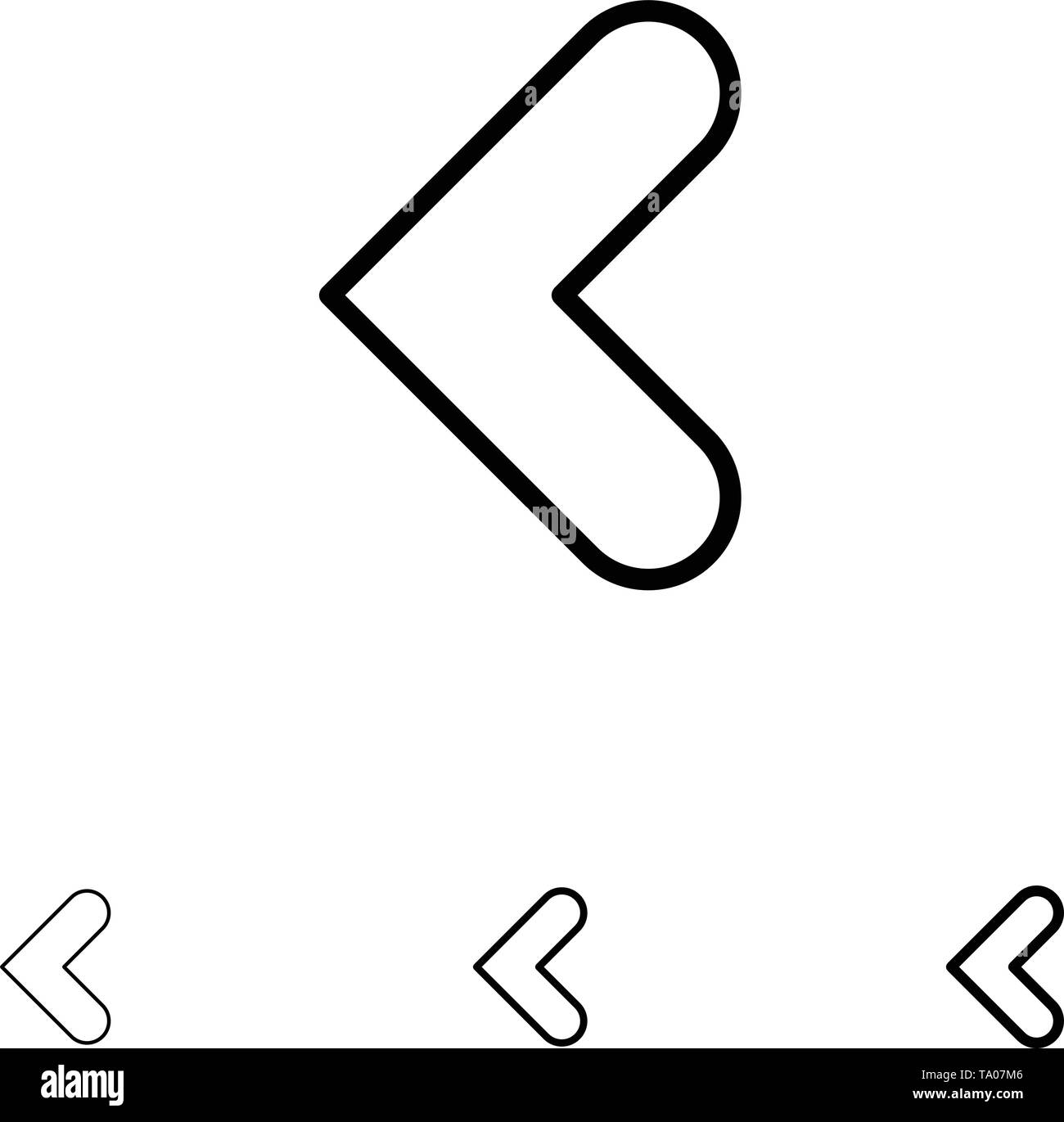 Move backwards Stock Vector Images - Alamy