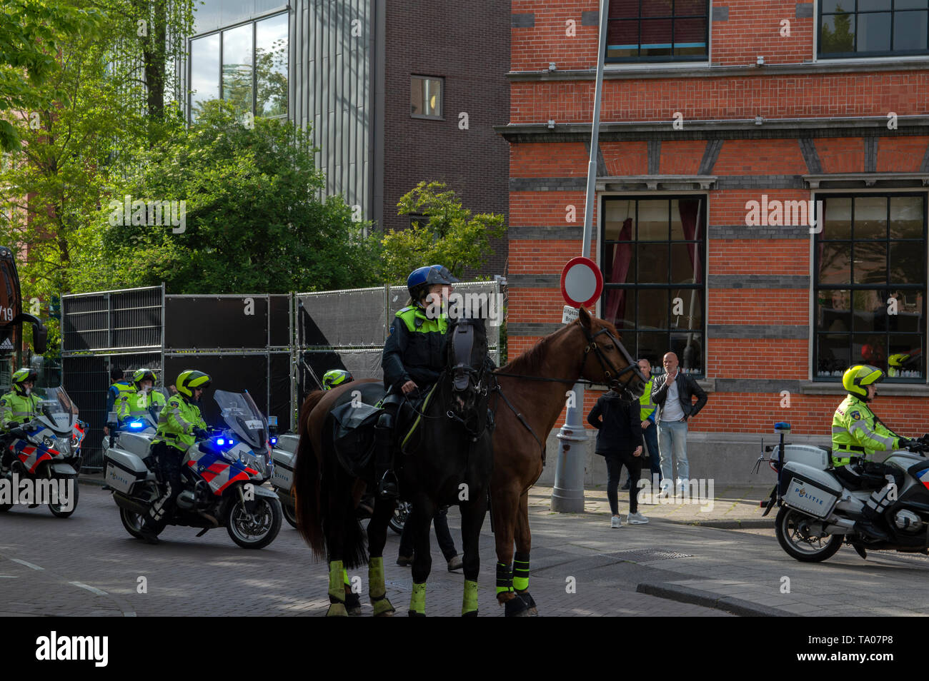 Police dutch holland netherlands bike hi-res stock photography and ...