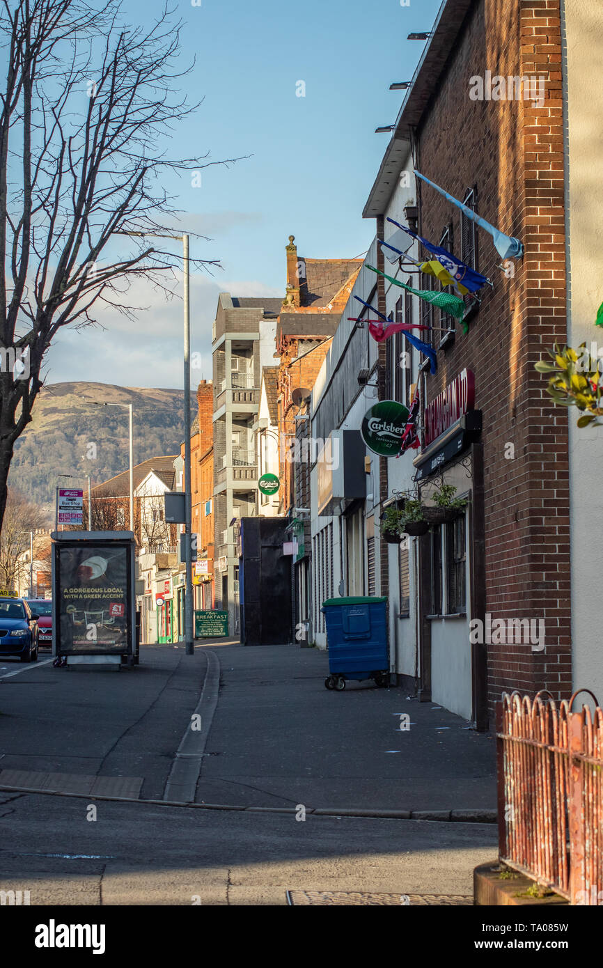 Antrim road hi-res stock photography and images - Alamy