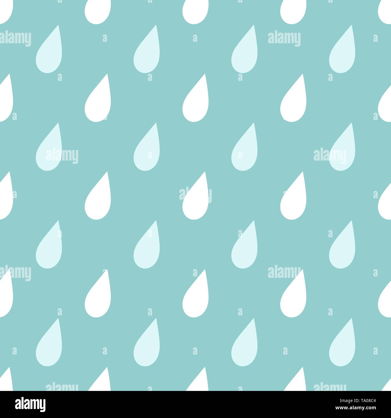Rain seamless background. Vector illustration Stock Vector Image & Art ...