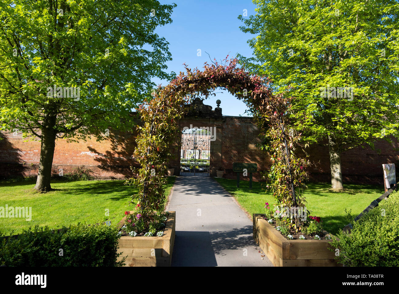 Orangery at Rufford Abbey in Nottinghamshire, England UK Stock Photo ...
