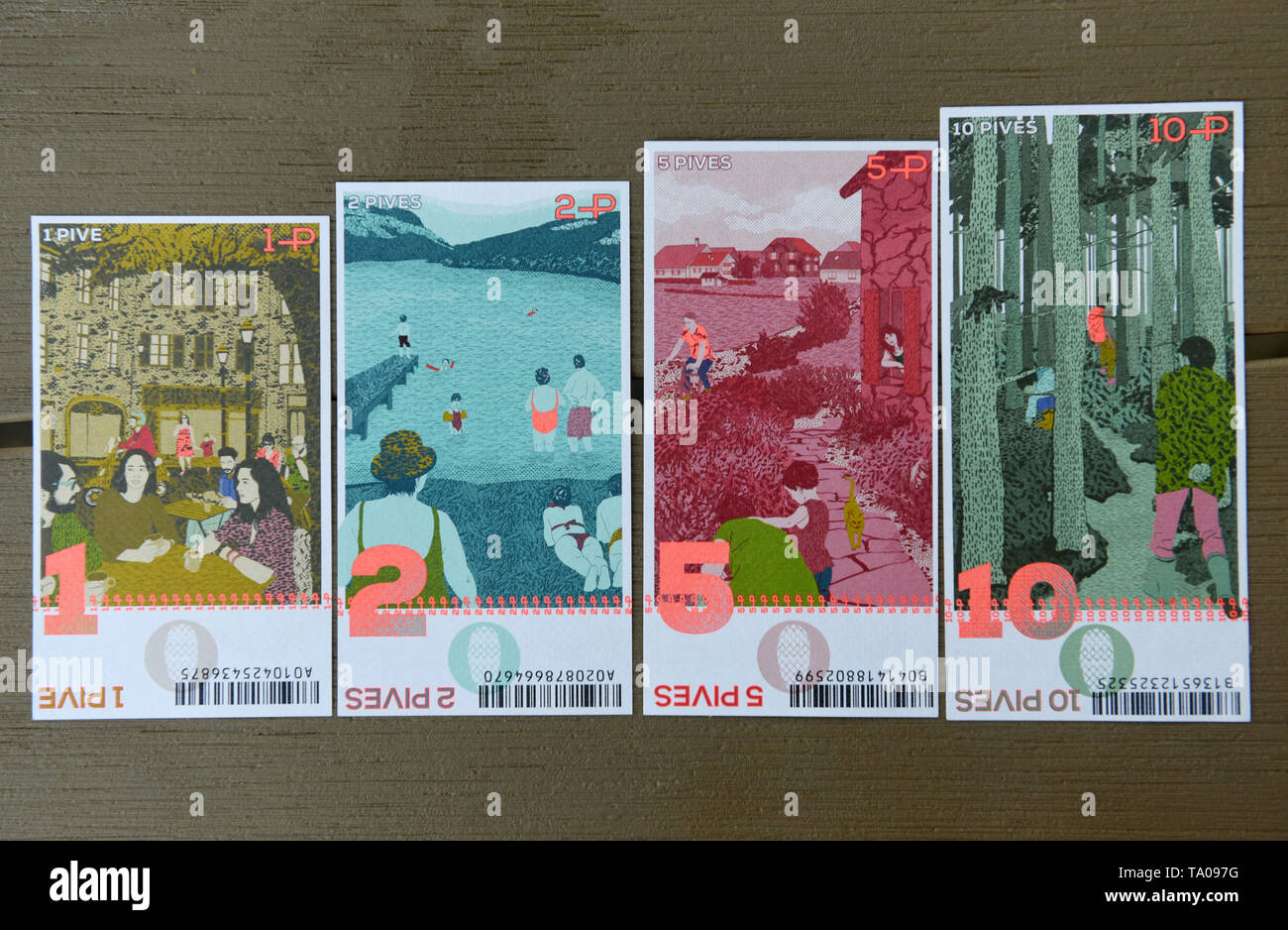 Complementary currency hi-res stock photography and images - Alamy