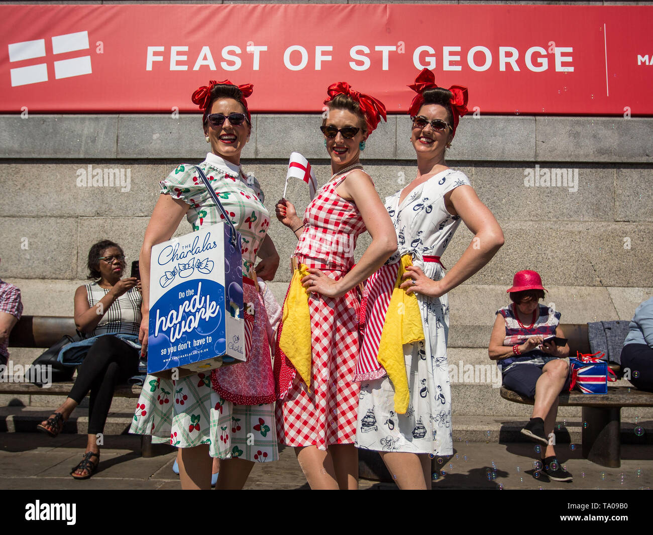 Feast of St. George festival Trafalgar Square, a day of festivities to ...