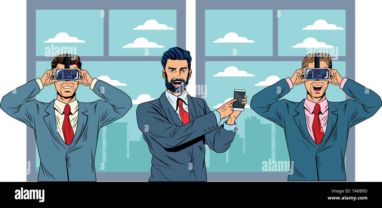 Men window display Stock Vector Images - Alamy