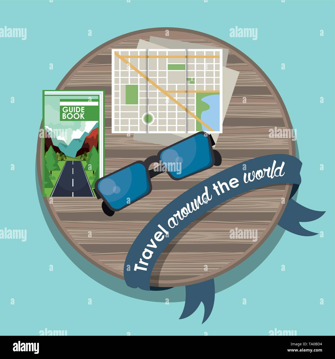 Travel around the world Stock Vector Image & Art - Alamy